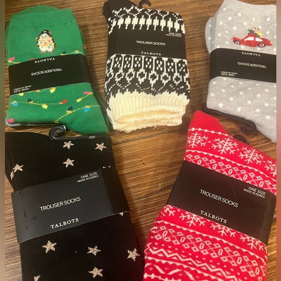 Talbots | Accessories | Clearancetalbots 5 Pair Holiday Set Ladies ...